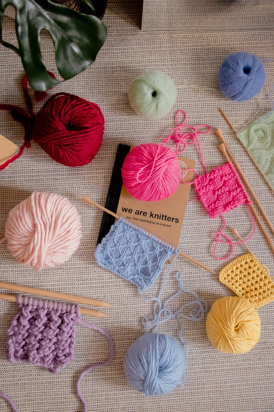 We Are Knitters: craft your joy with yarn and easy and advanced patter ...